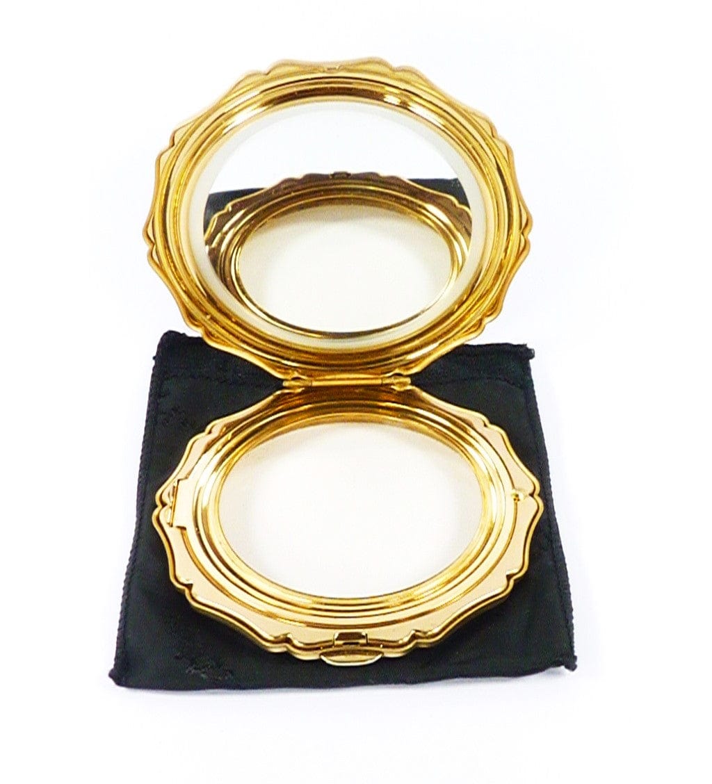 Vintage Stratton Wedding Themed Compact Mirror Set 1990s – The Vintage ...