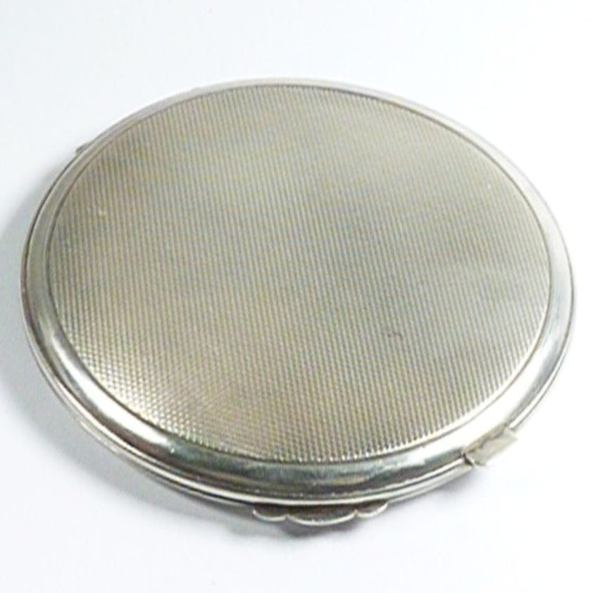 Solid Silver Compact Mirror By Crisford & Norris 1954 – The Vintage ...