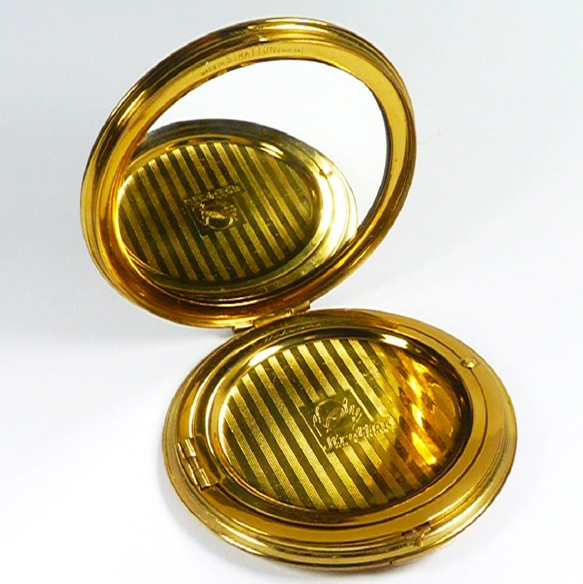 Rare Vintage Stratton R.M.S. Queen Elizabeth Ship Powder Compact – The ...