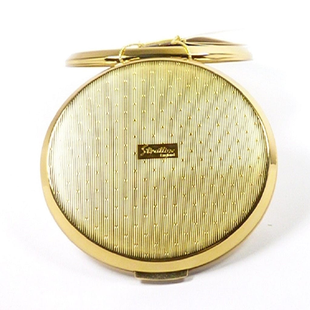 Makeup Compact Mirror For Rimmel Foundation 1980s Stratton Compact ...
