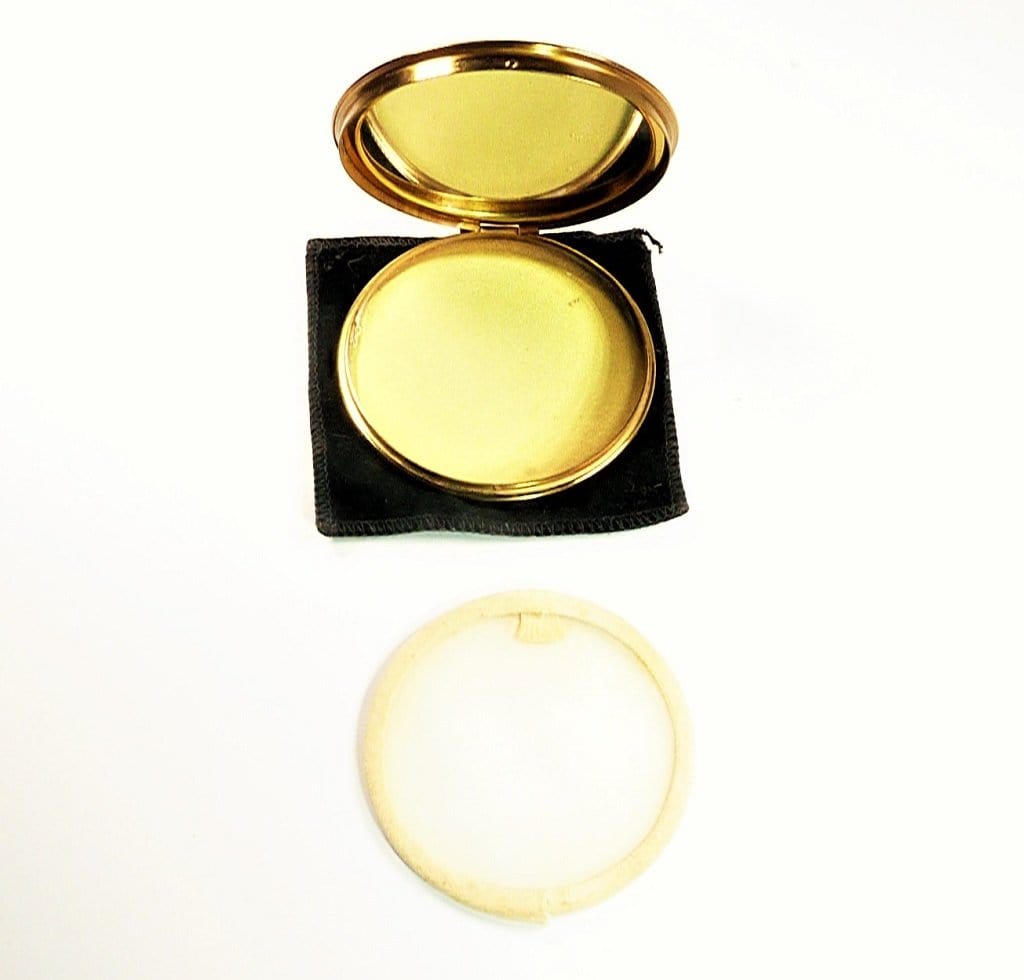 Rare Stratton Powder Compact 1948 12th / Silk Wedding Anniversary Gift ...